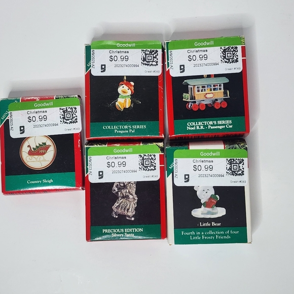 Hallmark | Holiday | Vintage 99s Hallmark Collectible Christmas Tree ...